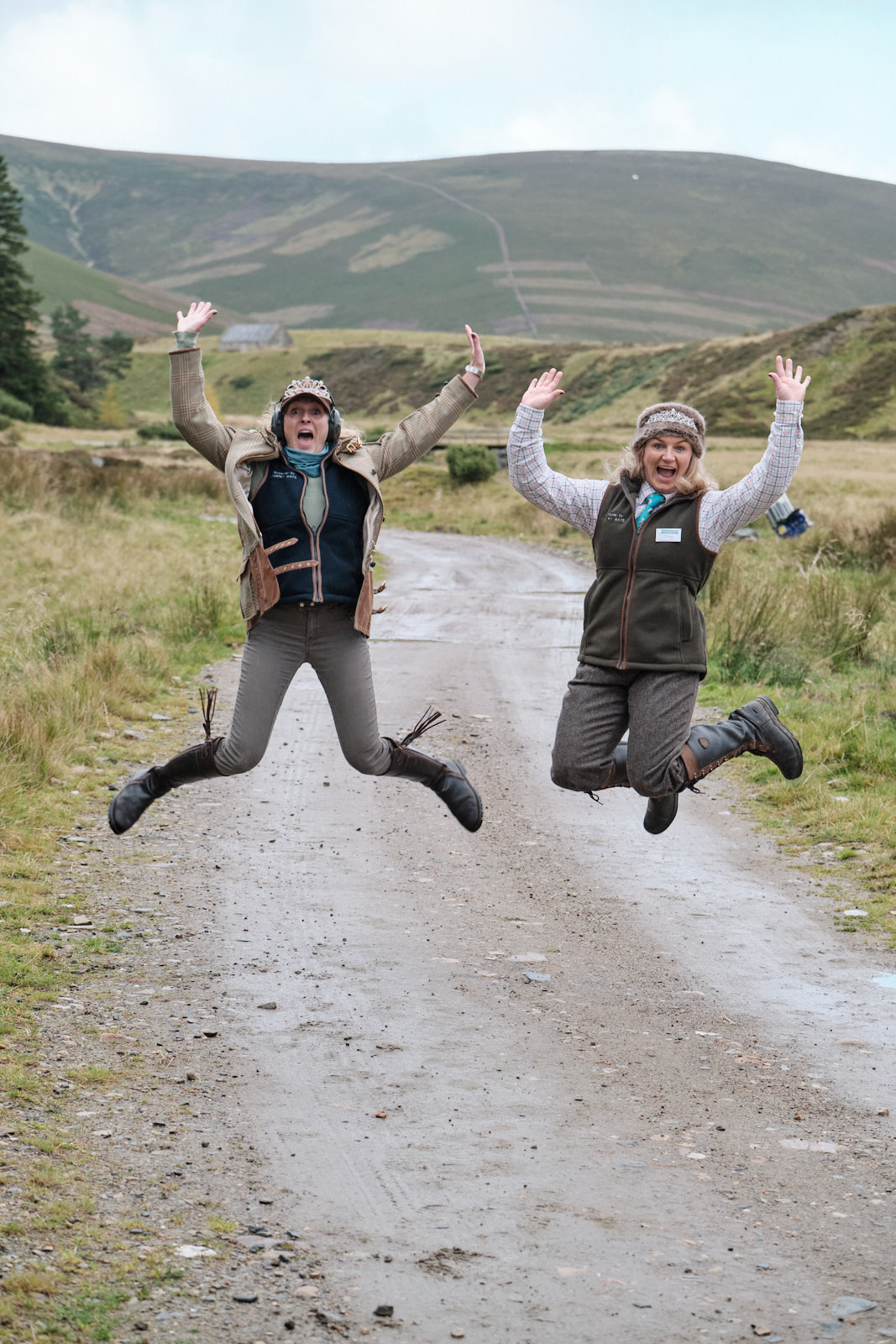 Jumping for joy - gladragsevents.com